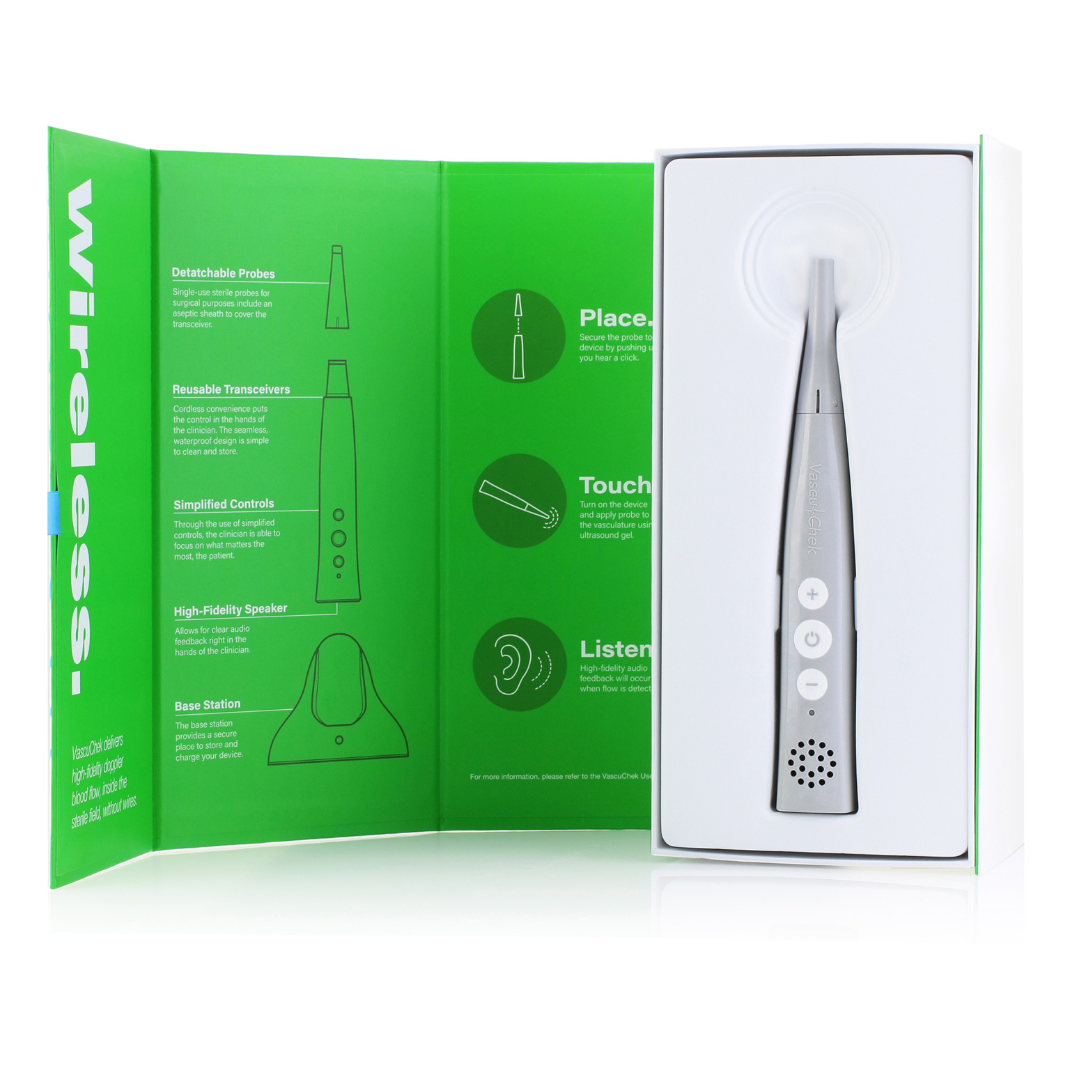 VascuChek®—Modern Handheld Vascular Doppler System
